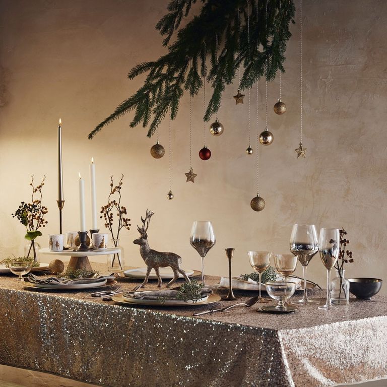 The new Primark sequin tablecloth to add sparkle to Christmas tables ...