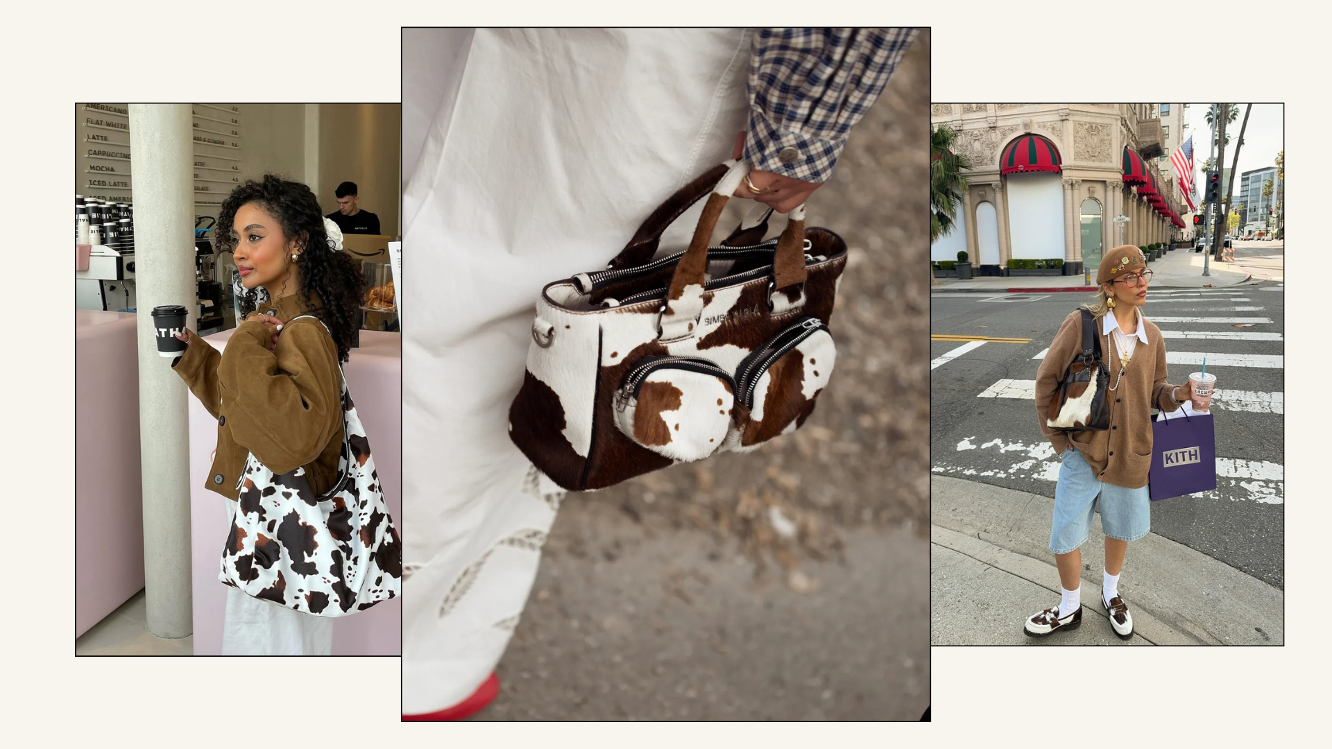The Cow Print Bag Trend is Taking Over This Year—Shop the Best Styles ...