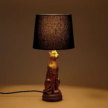 This George Home leopard lamp is an Oliver Bonas dupe | Ideal Home