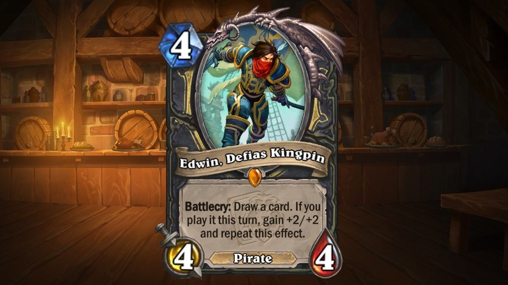 Edwin returns as one of four legendary cards in Hearthstone's The ...