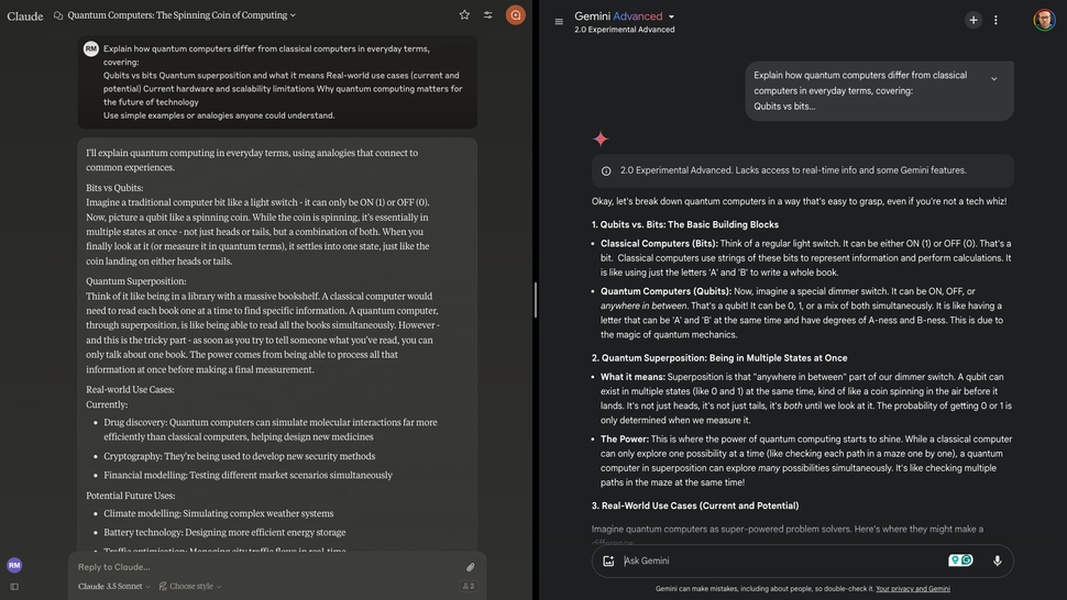 I tested Gemini vs Claude with 7 prompts to find the best AI chatbot ...