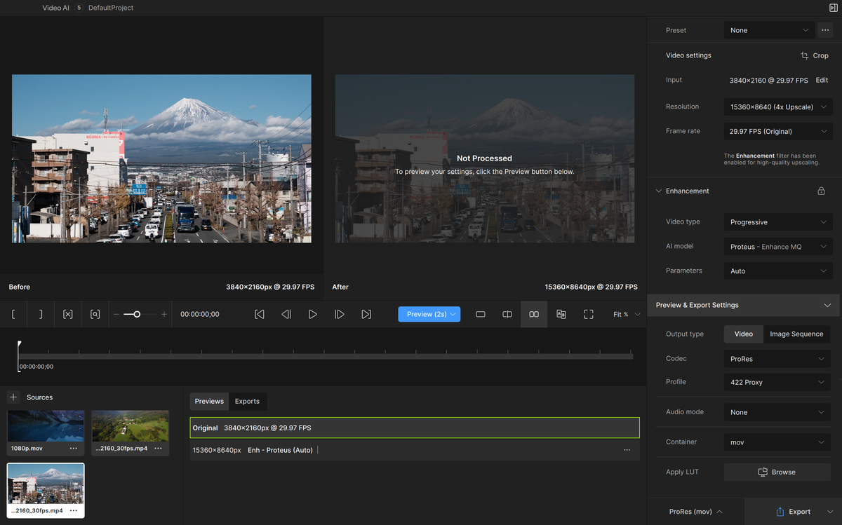 Video AI 5 review: Unbelievable upscaler and denoiser for rescuing ...