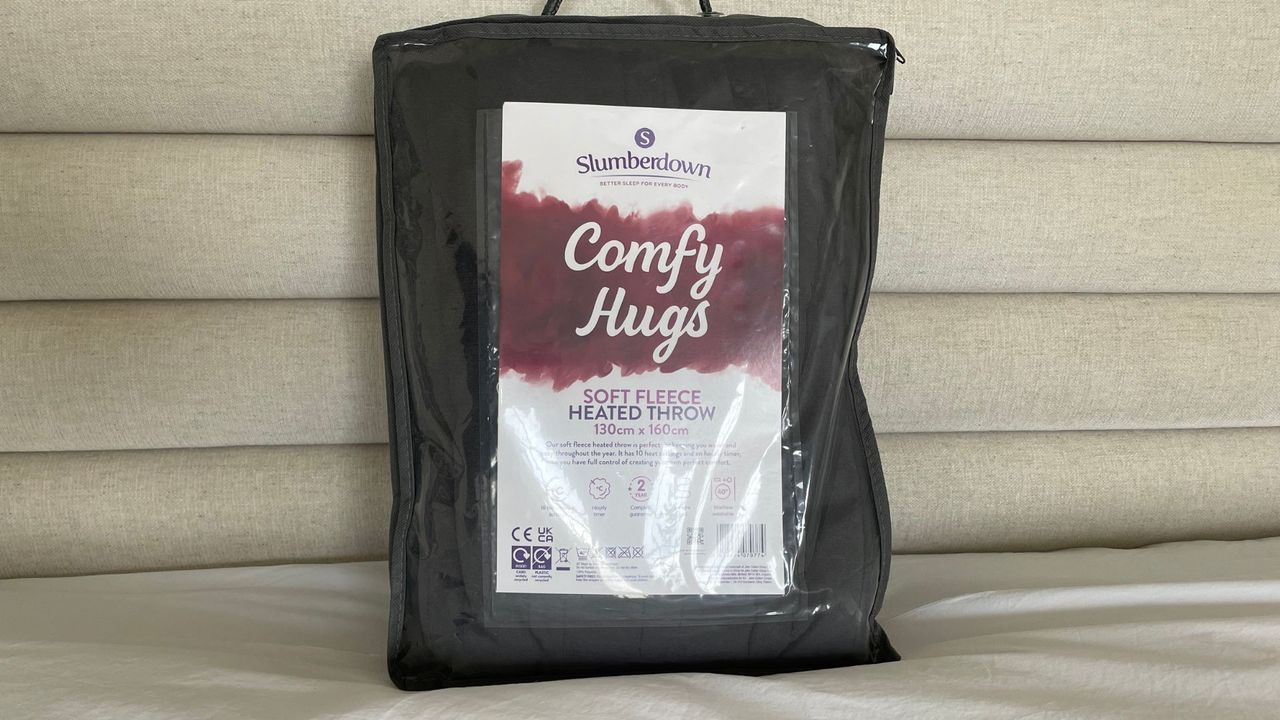 Slumberdown Cosy Hugs Heated Throw review: the hottest model | Woman & Home
