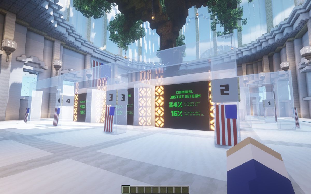 Minecraft Showcase: How Build the Vote educates and encourages young ...
