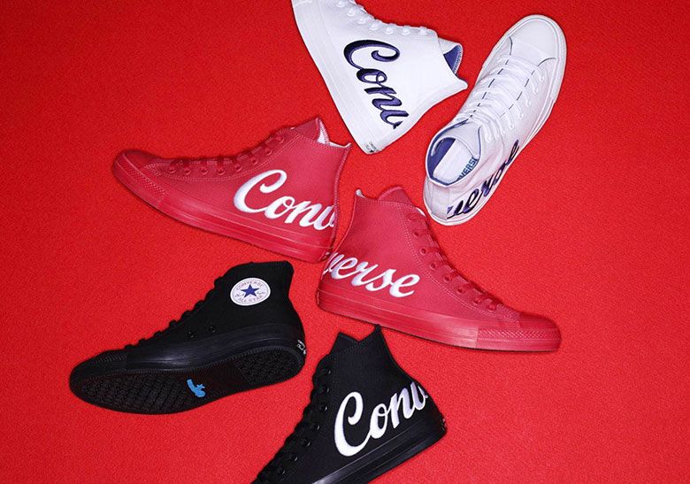New Converses get giant Coca-Cola-style script | Creative Bloq