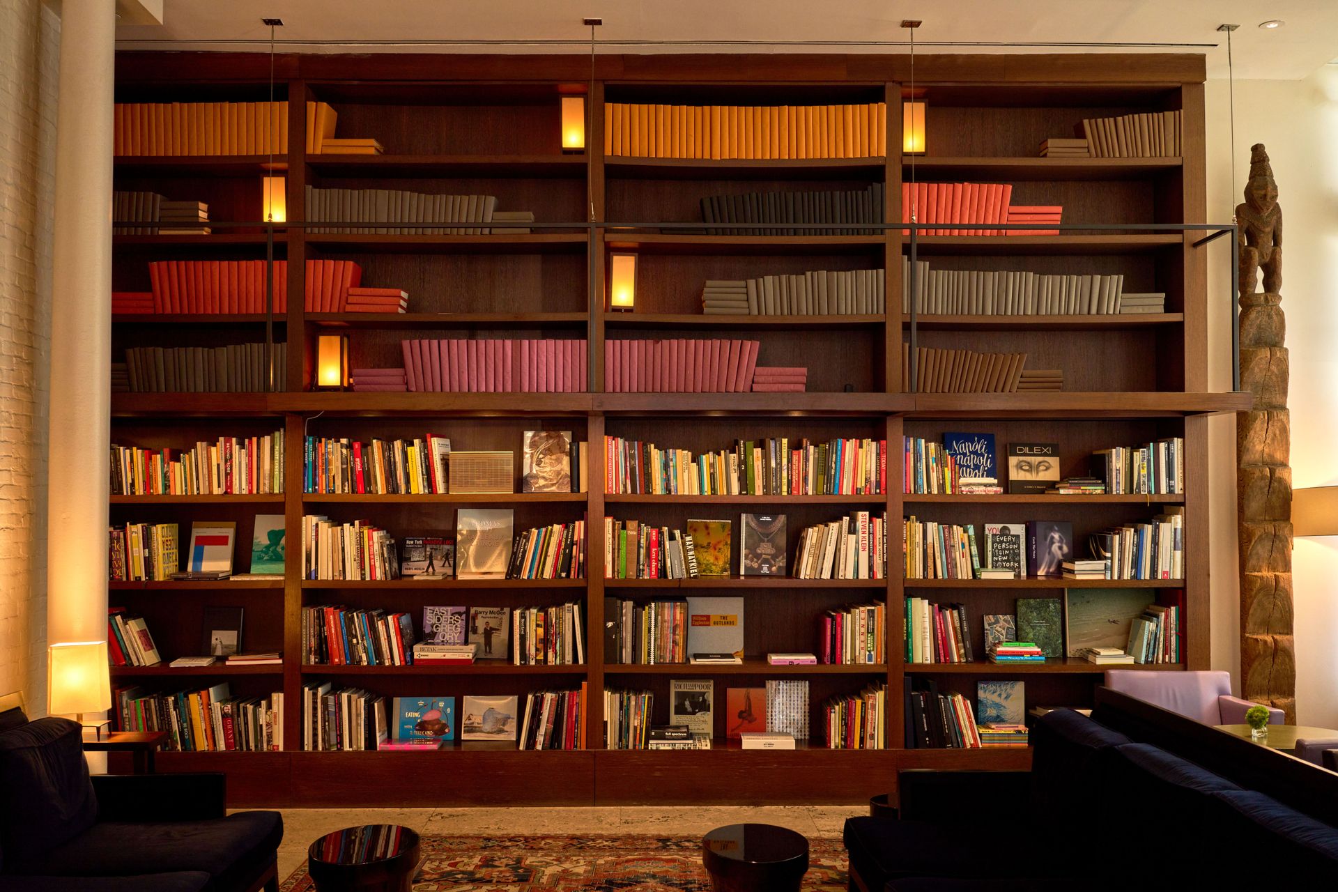 The Mercer hotel library by Dashwood Books is an analogue delight ...