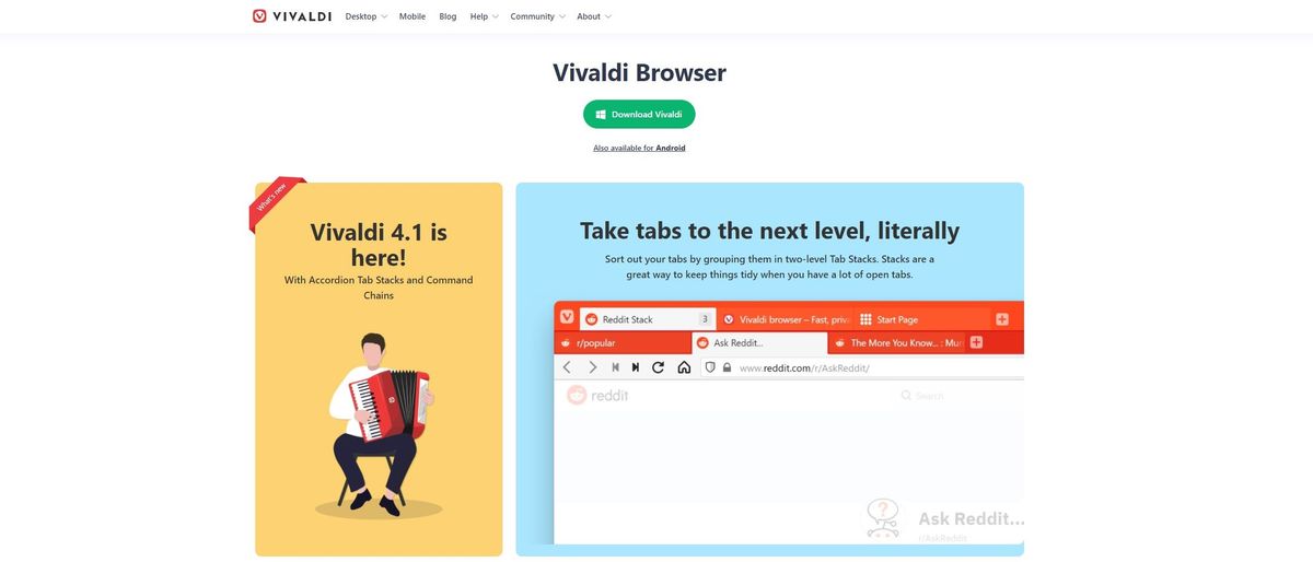 Vivaldi browser review | TechRadar