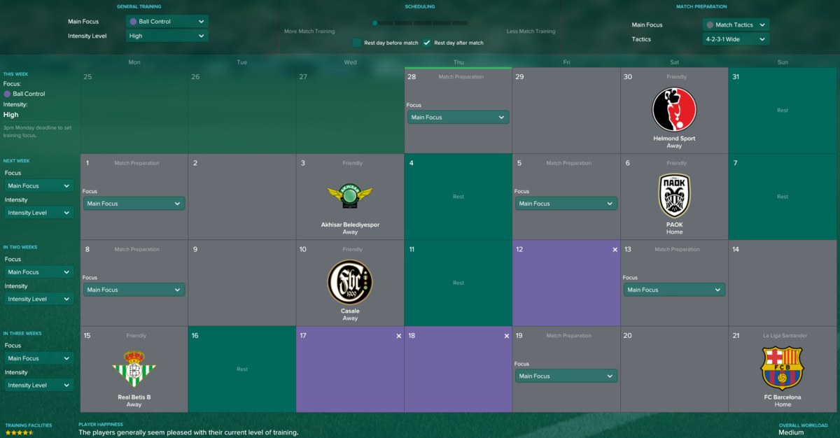Football Manager 2017 training guide: 4 essential tips to get your ...