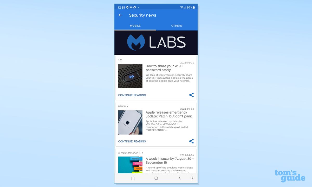 Malwarebytes Mobile Security review | Tom's Guide