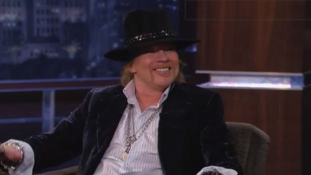 Video: Axl Rose Interviewed on 'Jimmy Kimmel Live!' | Guitar World