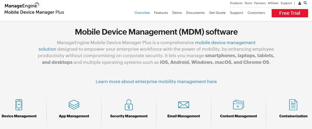 ManageEngine Mobile Device Manager Plus MDM review: a top-notch tool ...
