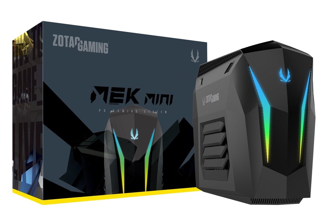 Zotac Preps Mek Mini Gaming Desktop: Full-Size Specs, Tiny Package ...