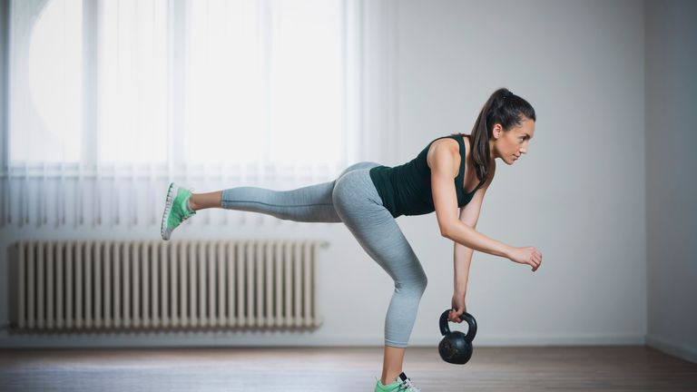 Want to build core strength? Skip the crunches and do this kettlebell ...