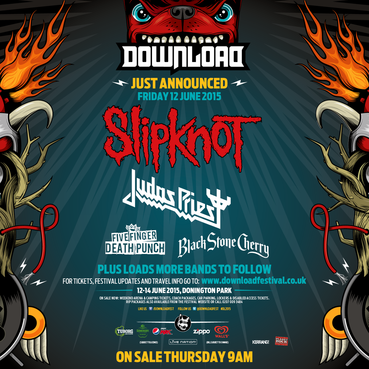 Slipknot named Download 2015 headliners | Louder