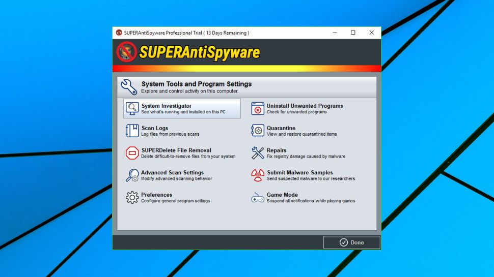 SUPERAntiSpyware review | TechRadar