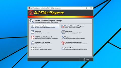 SUPERAntiSpyware review | TechRadar