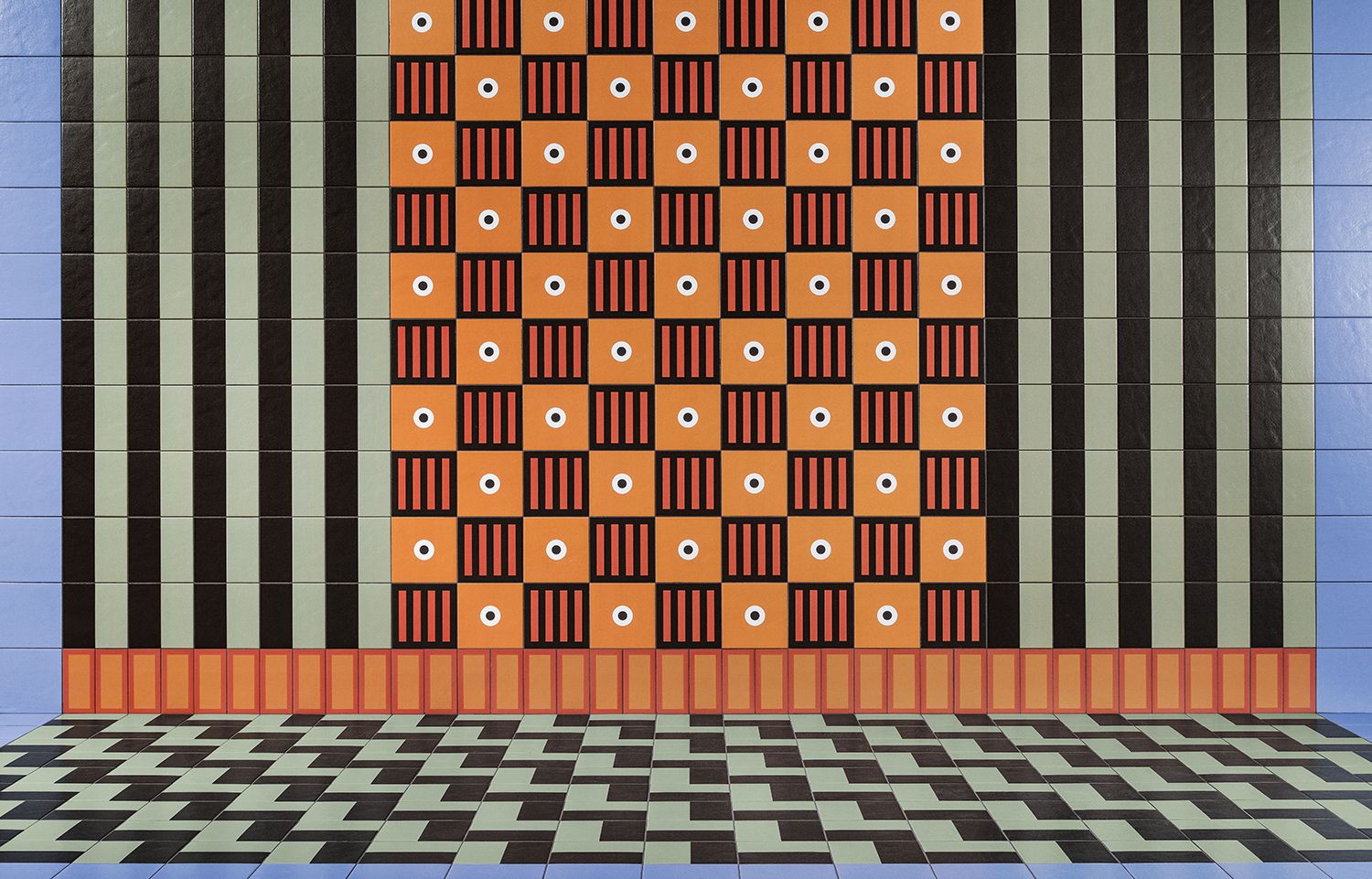 Uplifting new graphic wall tiles that pack a pattern punch | Livingetc