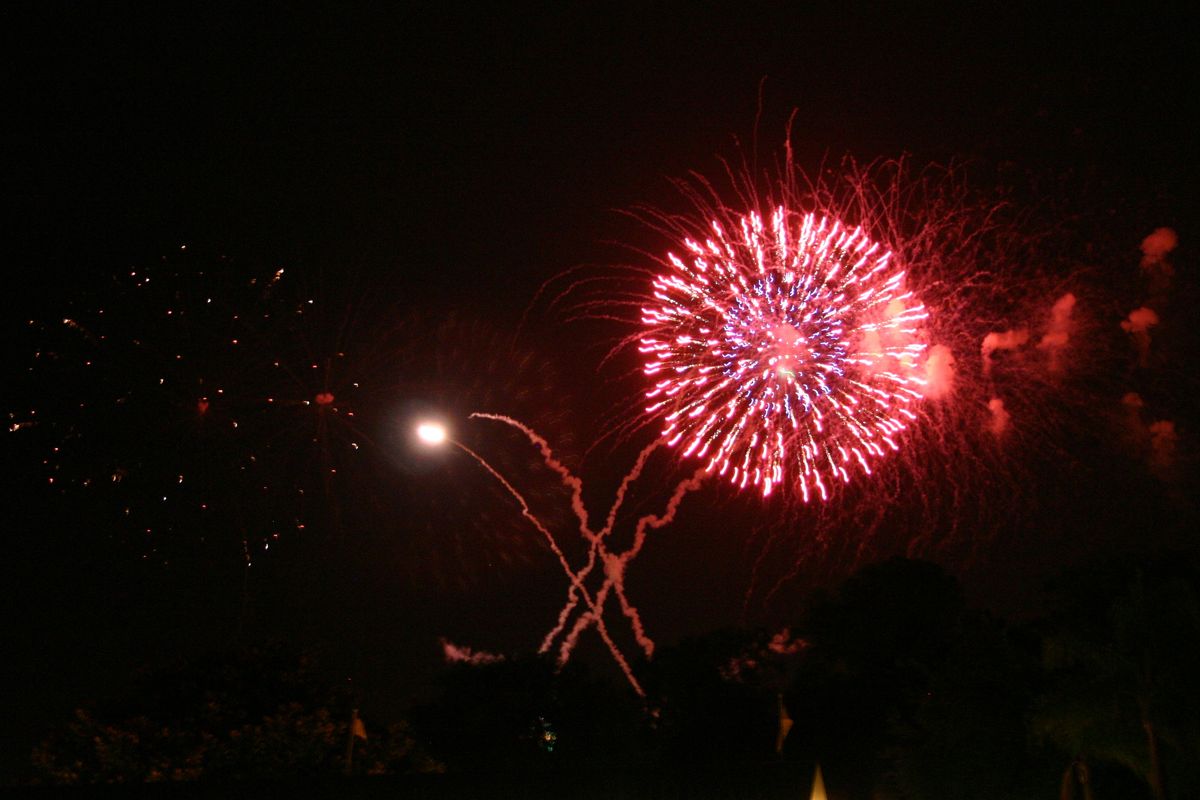 I shot fireworks with the iPhone 15 Pro Max and the iPhone 4 and the ...