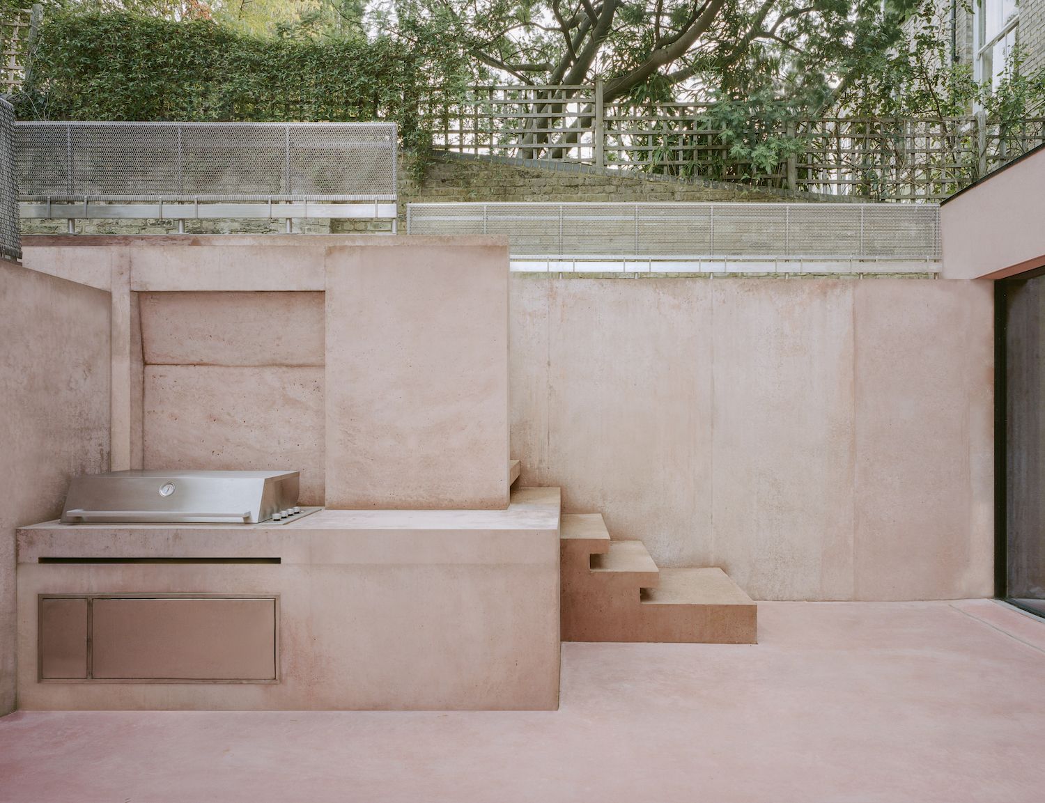 Tour a pink house by Unknown Works | Wallpaper