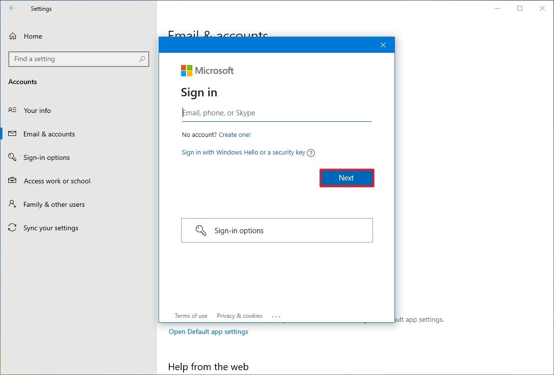 How to manage email and account settings on Windows 10 | Windows Central