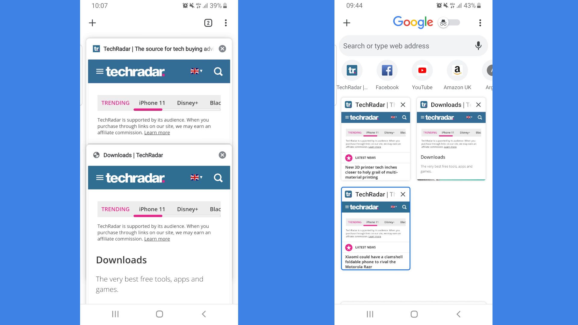 Google Chrome is getting a new tab switcher – and it's a bit of a mess | TechRadar
