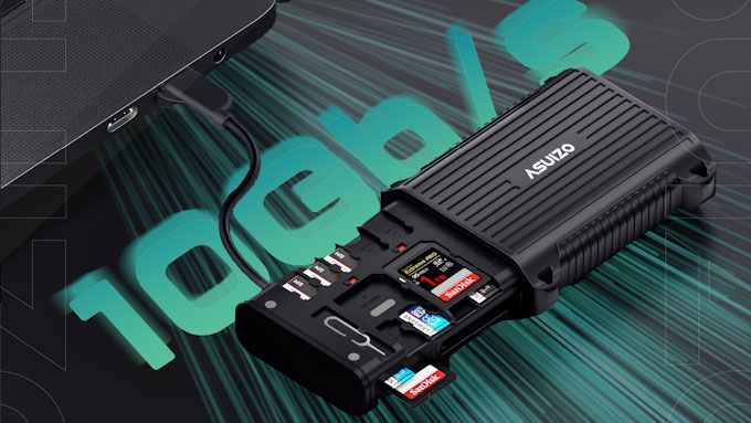 Kickstarter CAZE card reader holds up to 20 cards, offers data transfer ...