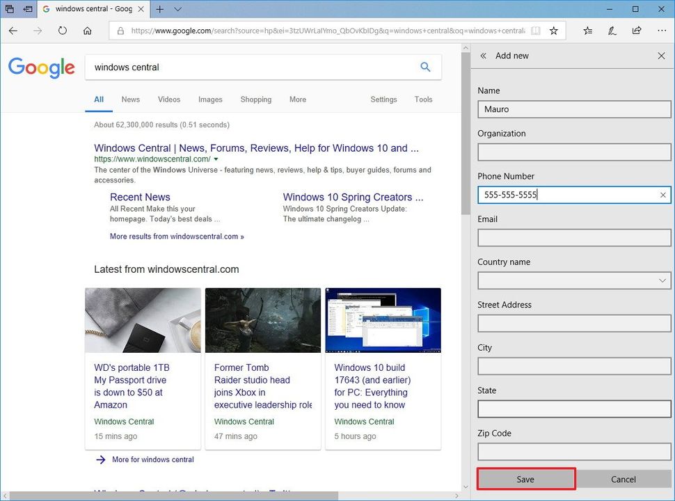 How to manage Microsoft Edge autofill settings | Windows Central