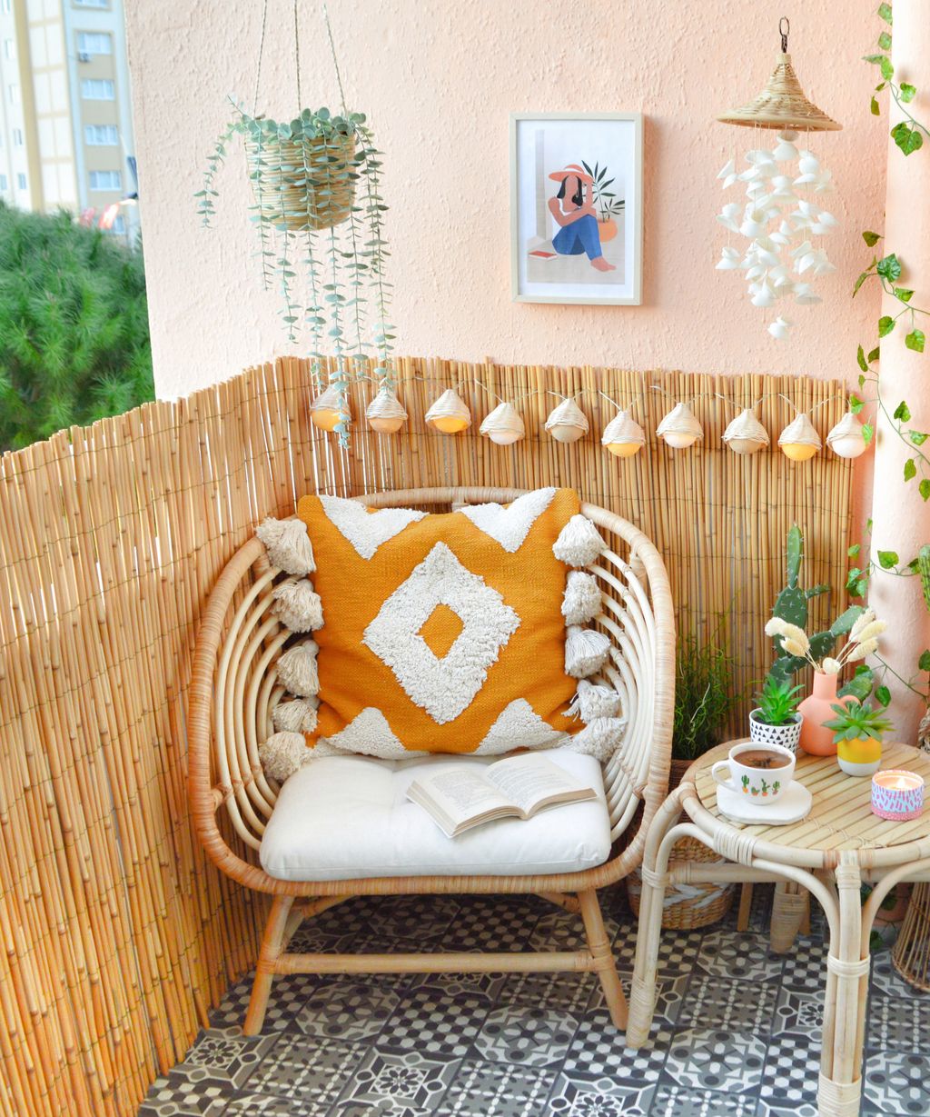 Five ways to style the IKEA BUSKBO rattan chair | Livingetc