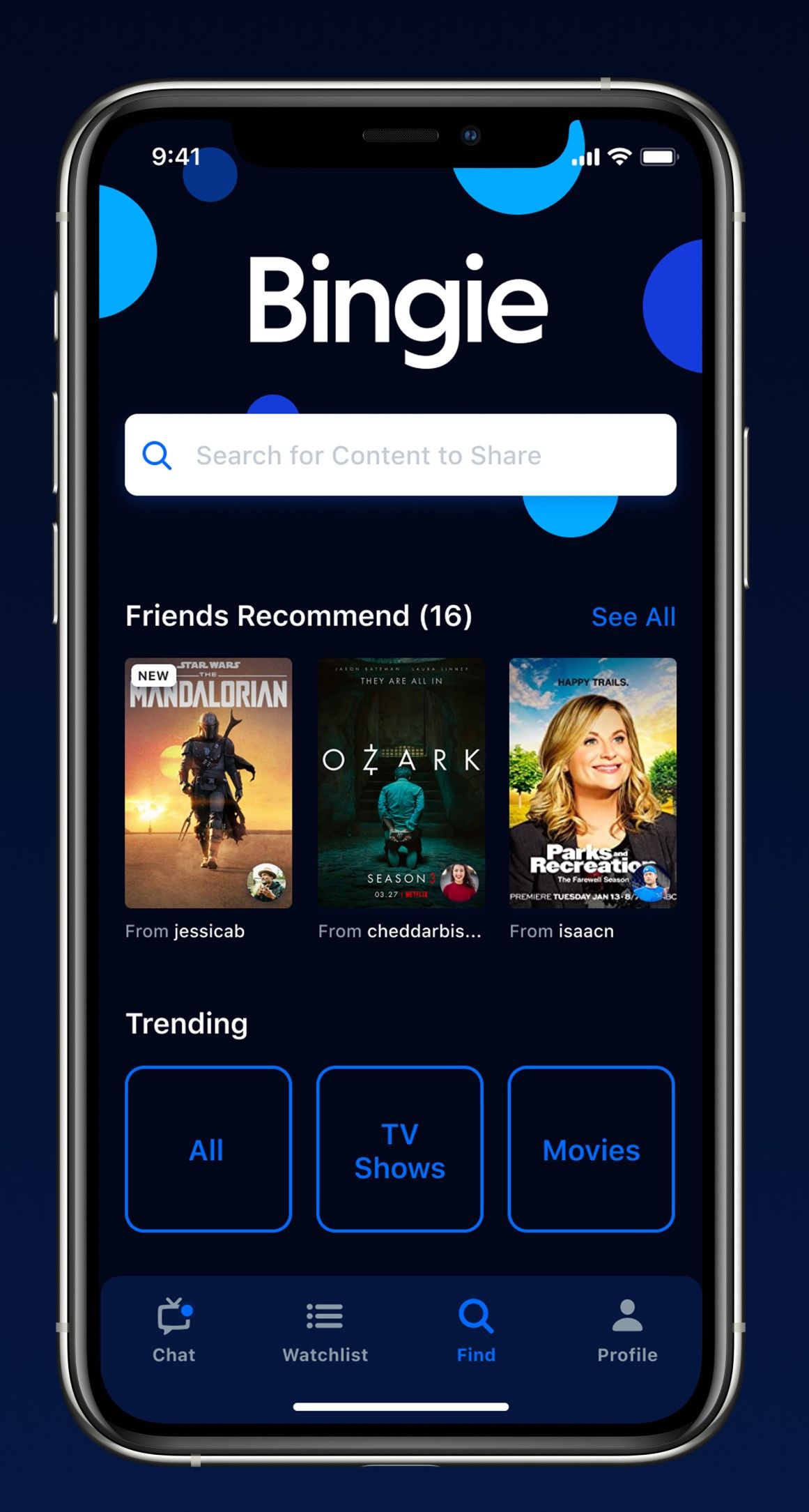 Social App Bingie Lets Friends Share TV Recommendations | Next TV