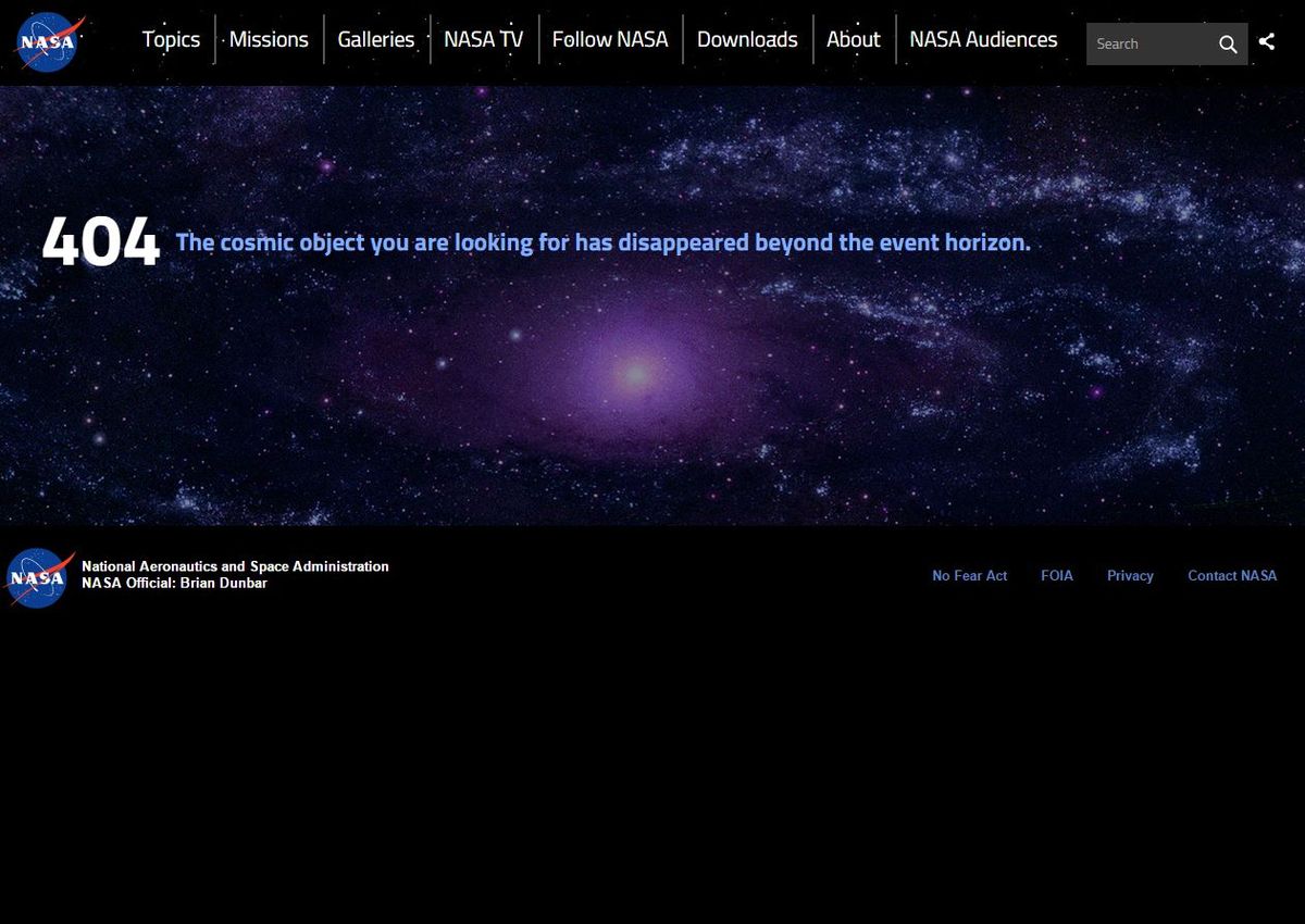 nasa website, new nasa website, nasa website relaunch, nasa.gov, space ...