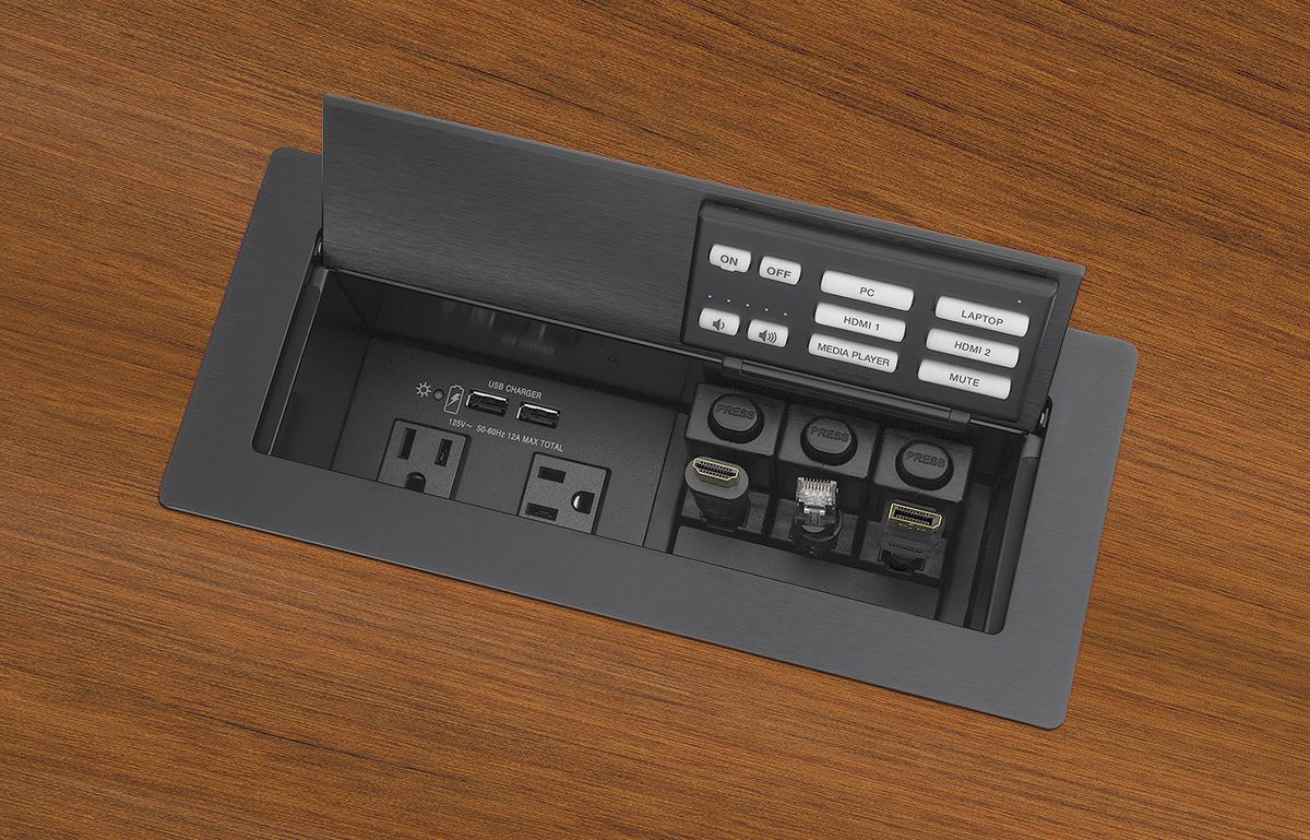 Extron Ships Network Button Panel with AV Control and Cable Cubby ...