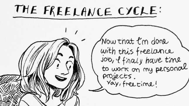 Funny comic reveals the dilemmas of freelance life | Creative Bloq