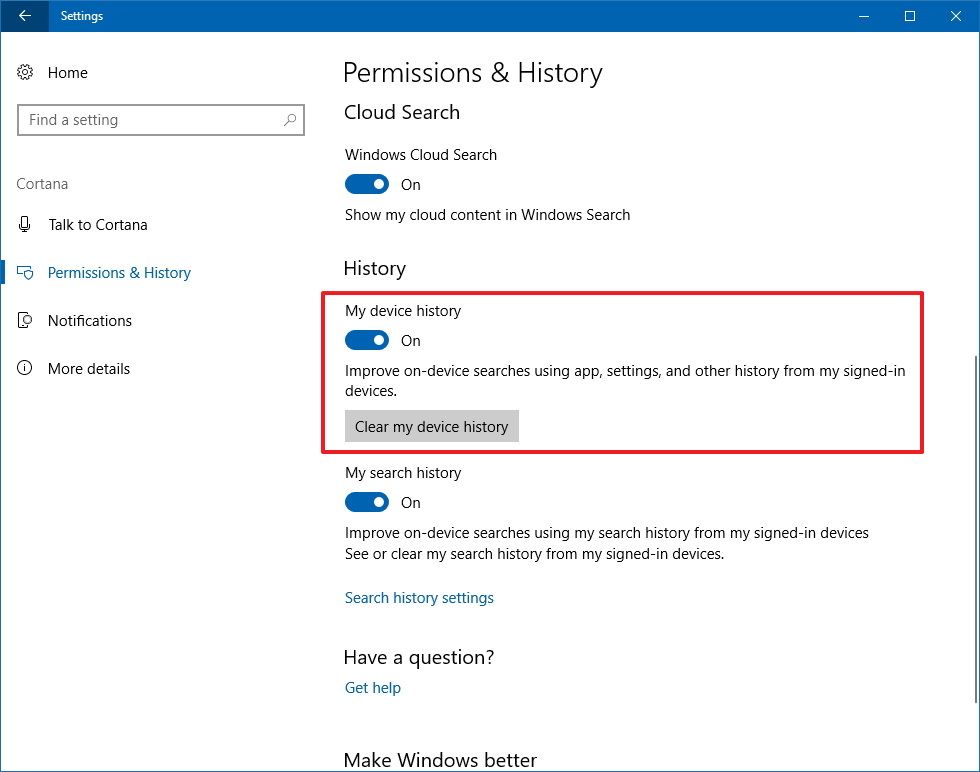 How to manage Cortana settings on the Windows 10 Fall Creators Update ...