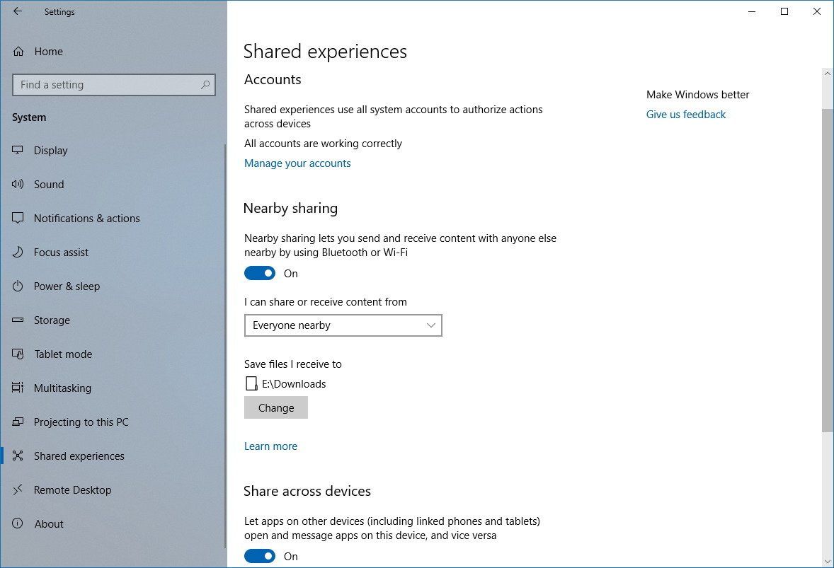 What's new with the Settings app for the Windows 10 April 2018 Update ...