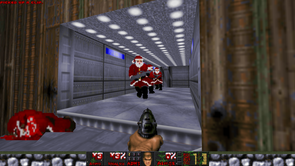 Celebrate the holidays the way Saint Nick intended, by blasting through ...