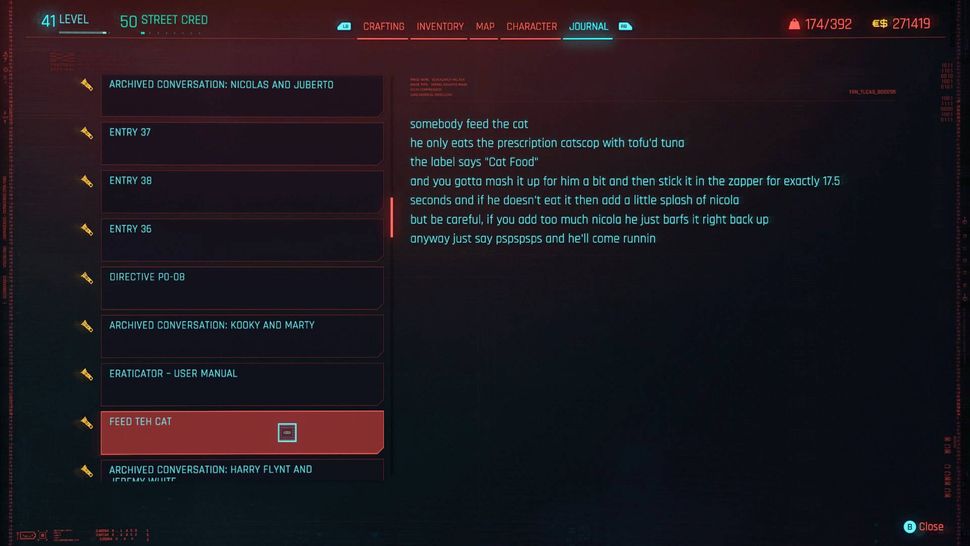 How To Get Nibbles The Cat In Cyberpunk 2077 GamesRadar how-to-get-nibbles-the-cat-in-cyberpunk-2077-gamesradar