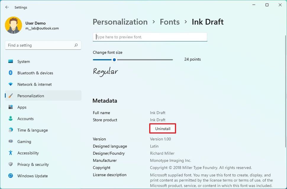 How to manage fonts on Windows 11 | Windows Central