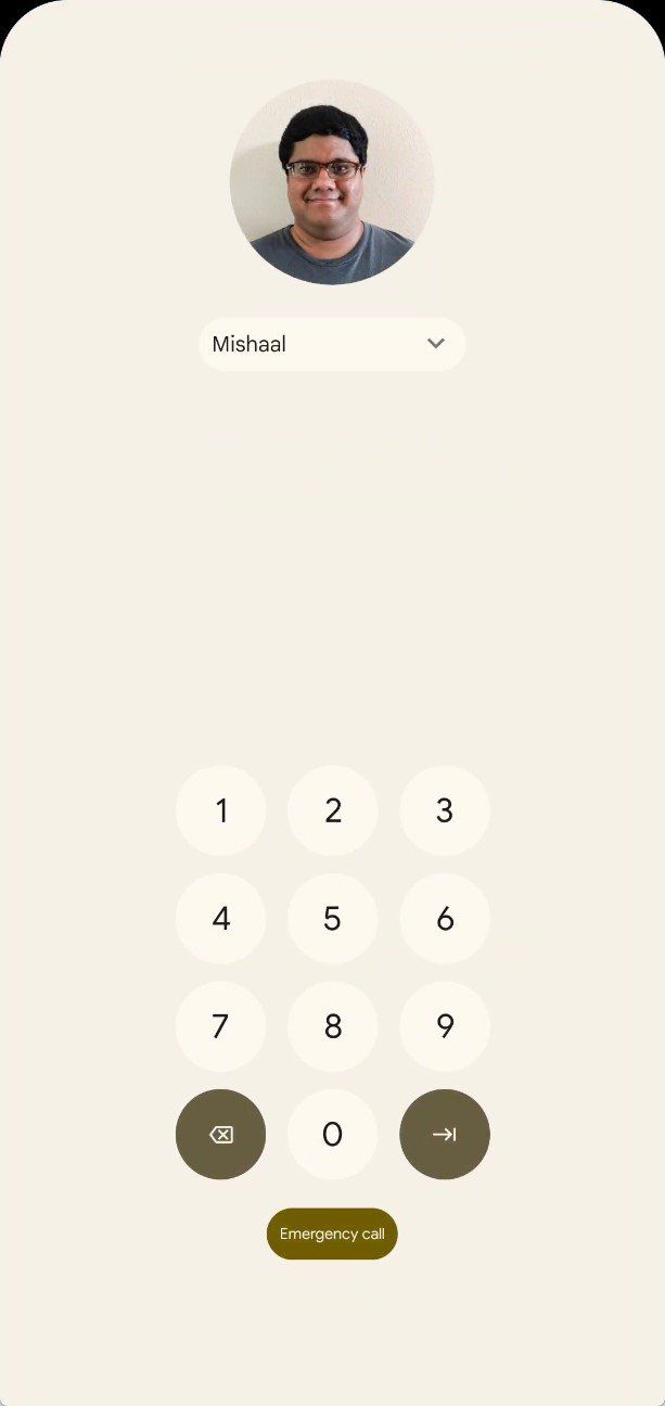 Android 13 will make switching between profiles on the lock screen a ...