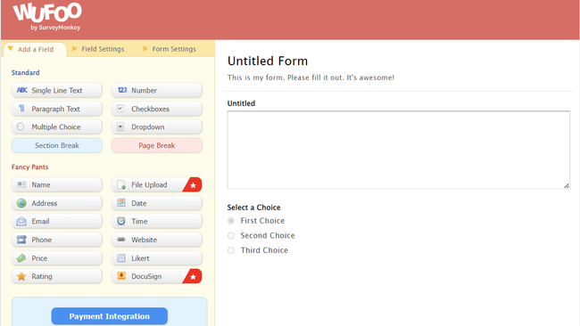 Wufoo review | TechRadar