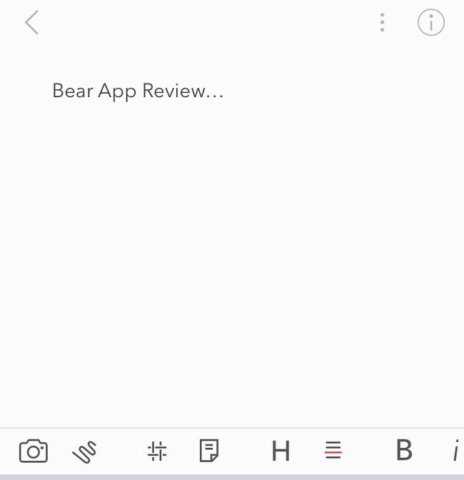 Bear note-taking app | TechRadar