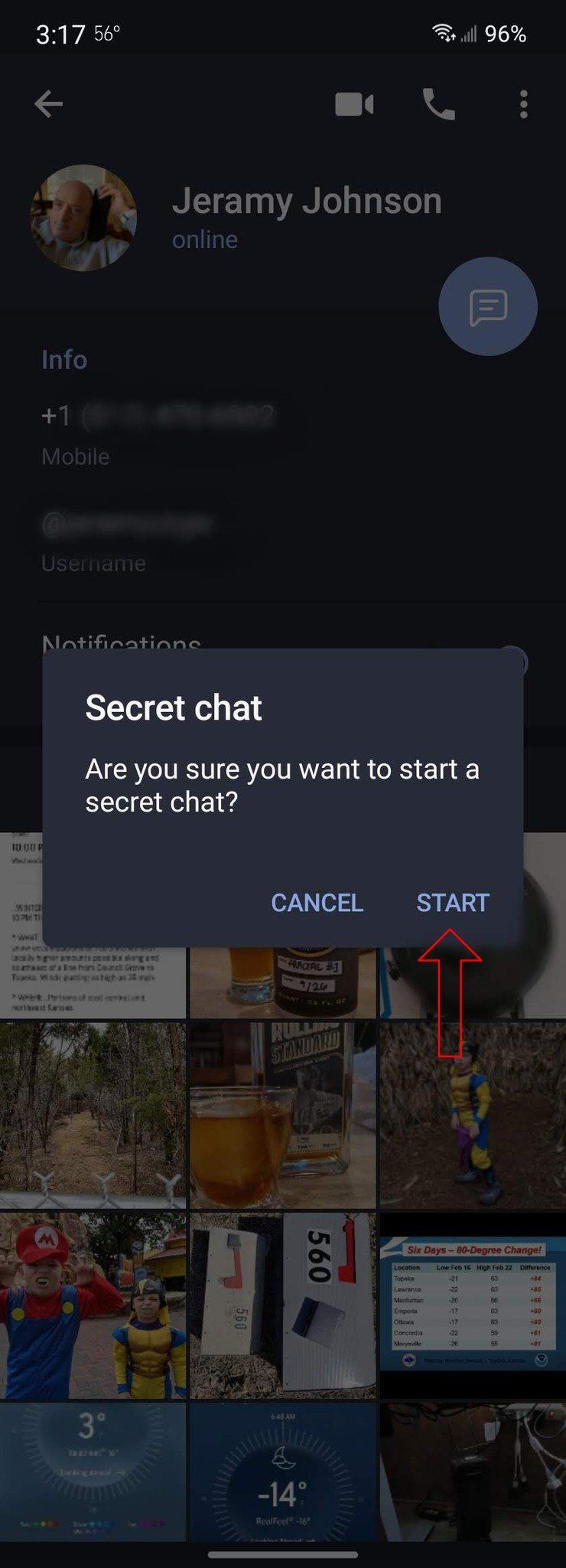 How to enable end-to-end encryption in Telegram with Secret Chats ...