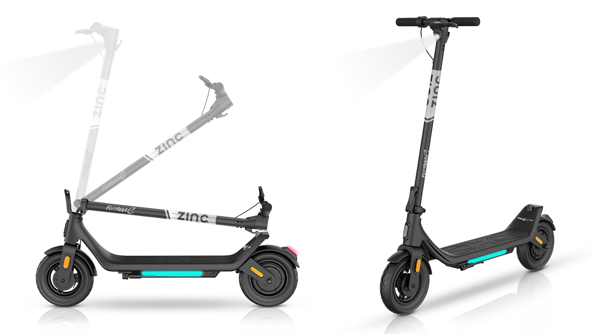 Formula E s New E scooter Substitutes Race Car Speed For Comfort And