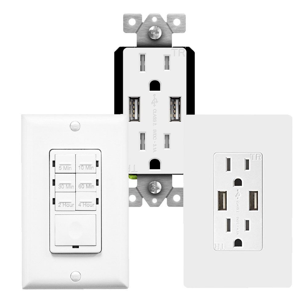 Outfit your home with new USB wall receptacles, timer switches and more ...