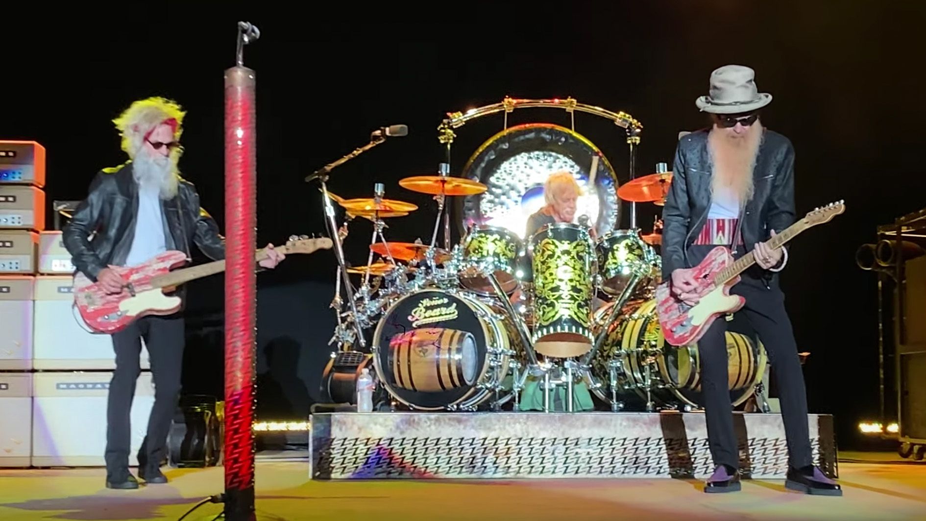 Watch footage of ZZ Top's first shows since bassist Dusty Hill's death ...