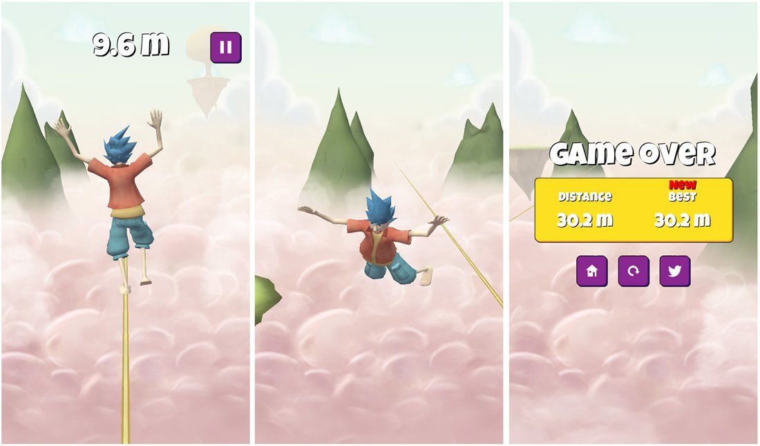 Slackline Infinite - a casual time waster for Windows 10 and Windows ...