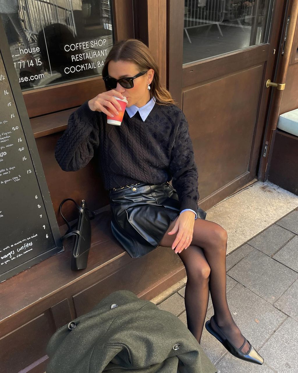 6 Chic Flat-Shoe Outfits That the French Have Perfected | Who What Wear