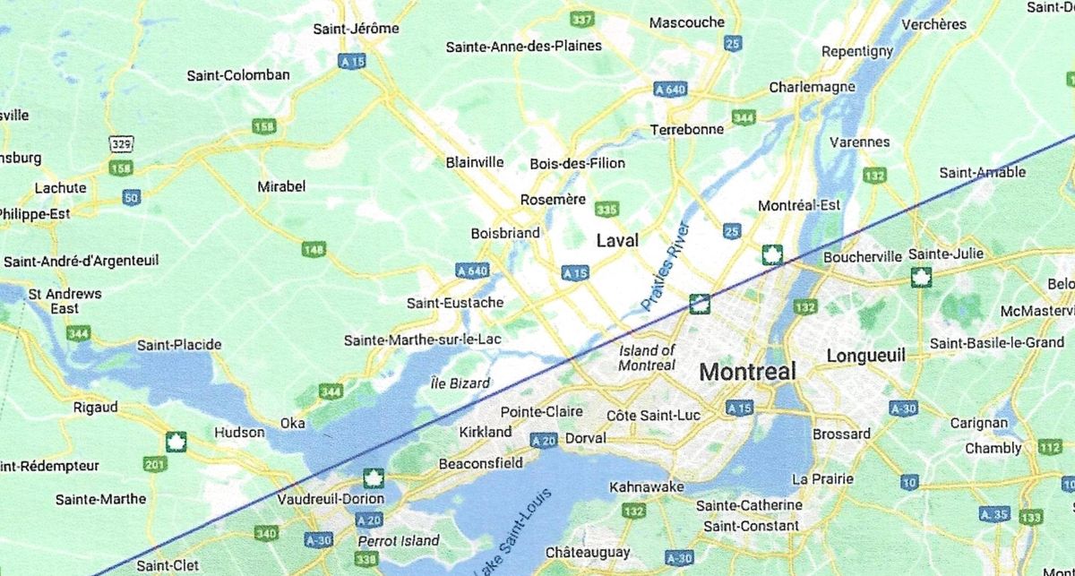 Historical incidents of viewing total eclipses near the edge of ...