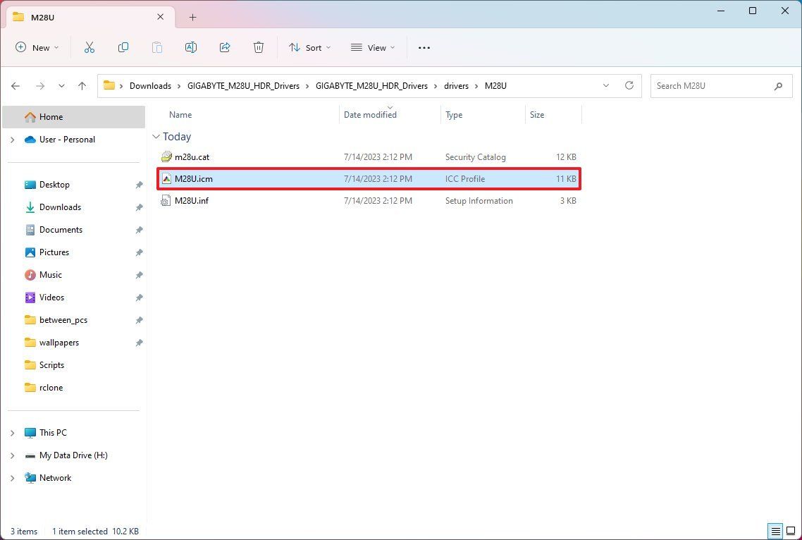 How to get correct color profile for your monitor on Windows 11 ...