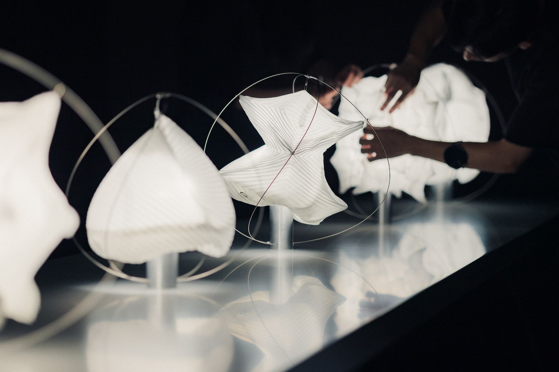 New lighting by Atelier Oï and A-POC Able Issey Miyake | Wallpaper*