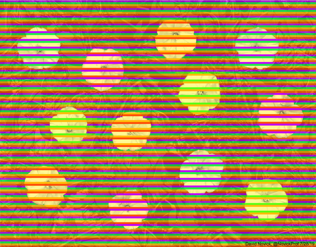 I promise the objects in this optical illusion are all the same colour ...